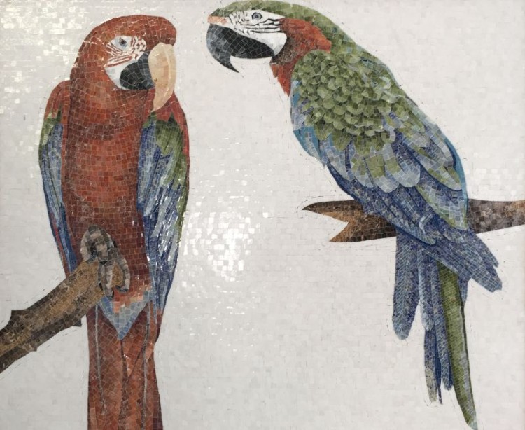 Mosaic Art Birds Mosaic Bird In The Pink1 | Free Stock Photos
