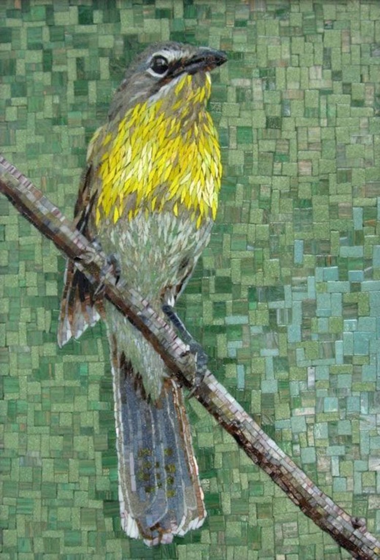 Simple Mosaic Patterns Bird
