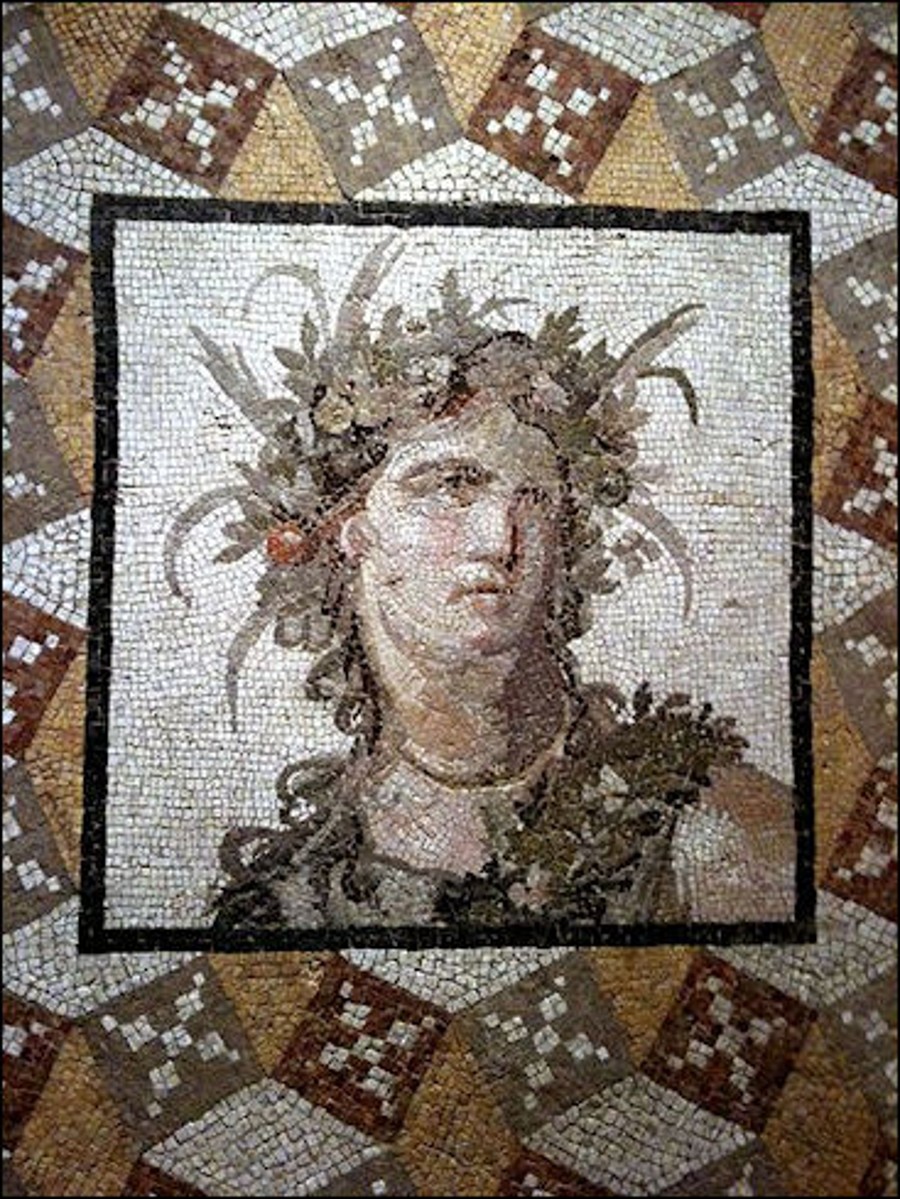 Roman Art Mosaics Late Roman Mosaics At The Institute For Advanced